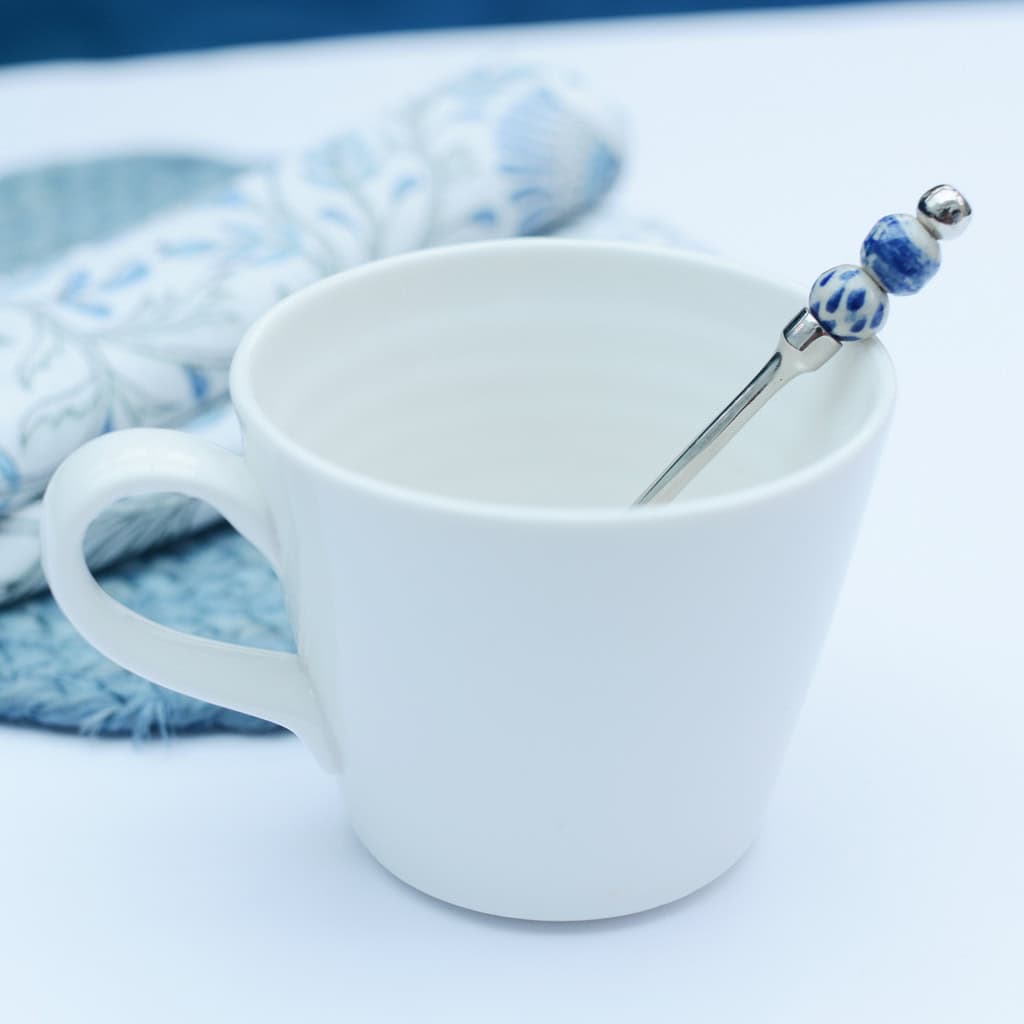 Teaspoon Set, Blue | Blue & White Company