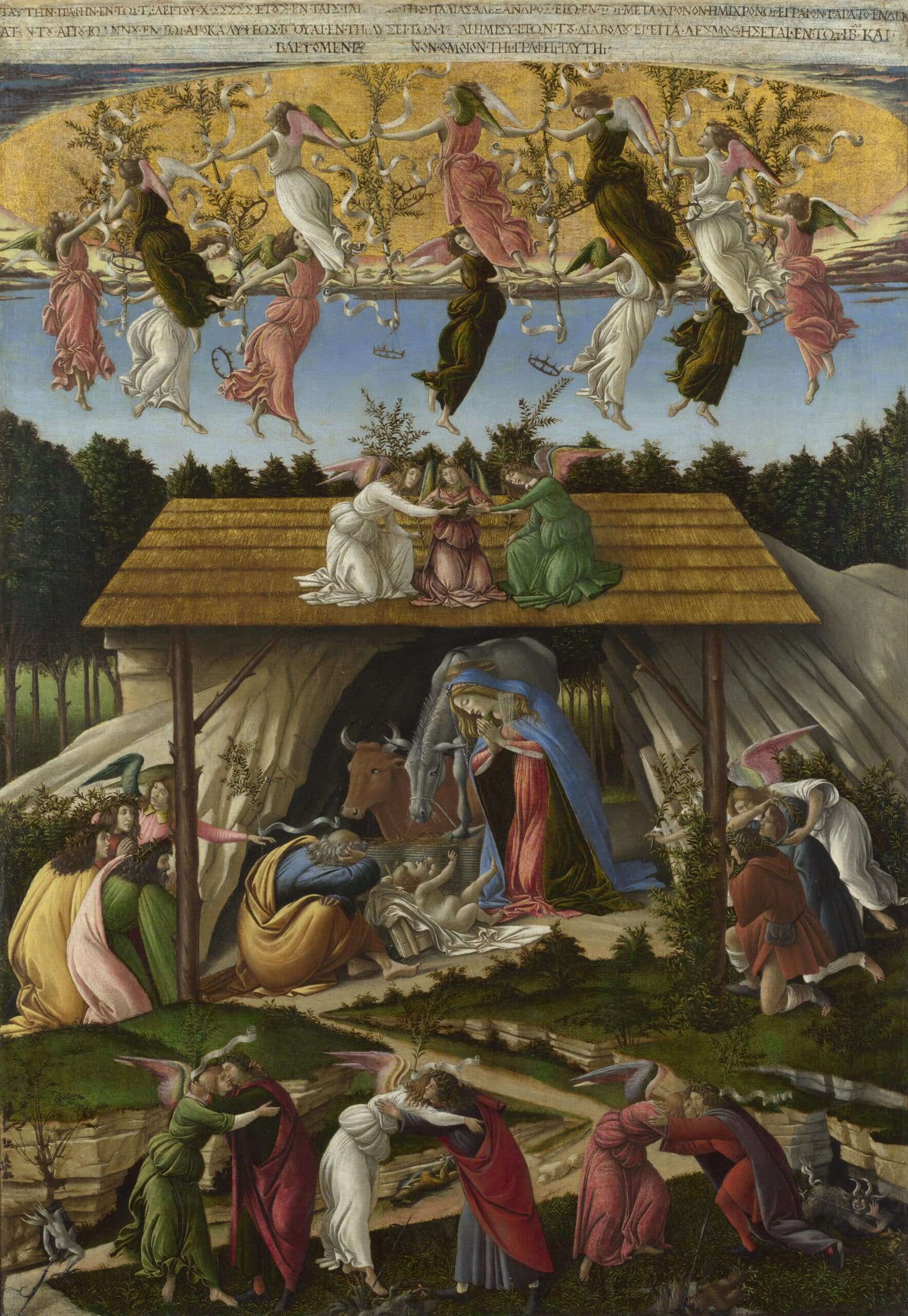 Mystic_Nativity,_Sandro_Botticelli | Blue & White Company