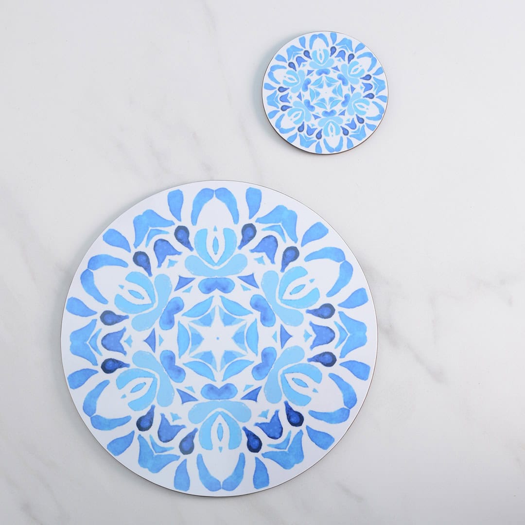 Tuscan Rise Coaster | Blue & White Company